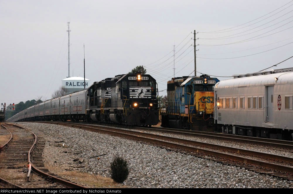 Circus Train Arriving
